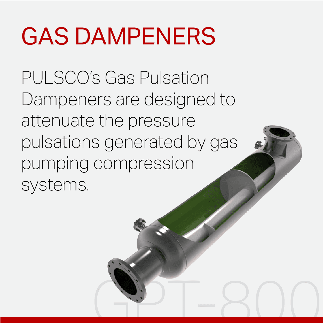 Pulsation Dampeners | PULSCO